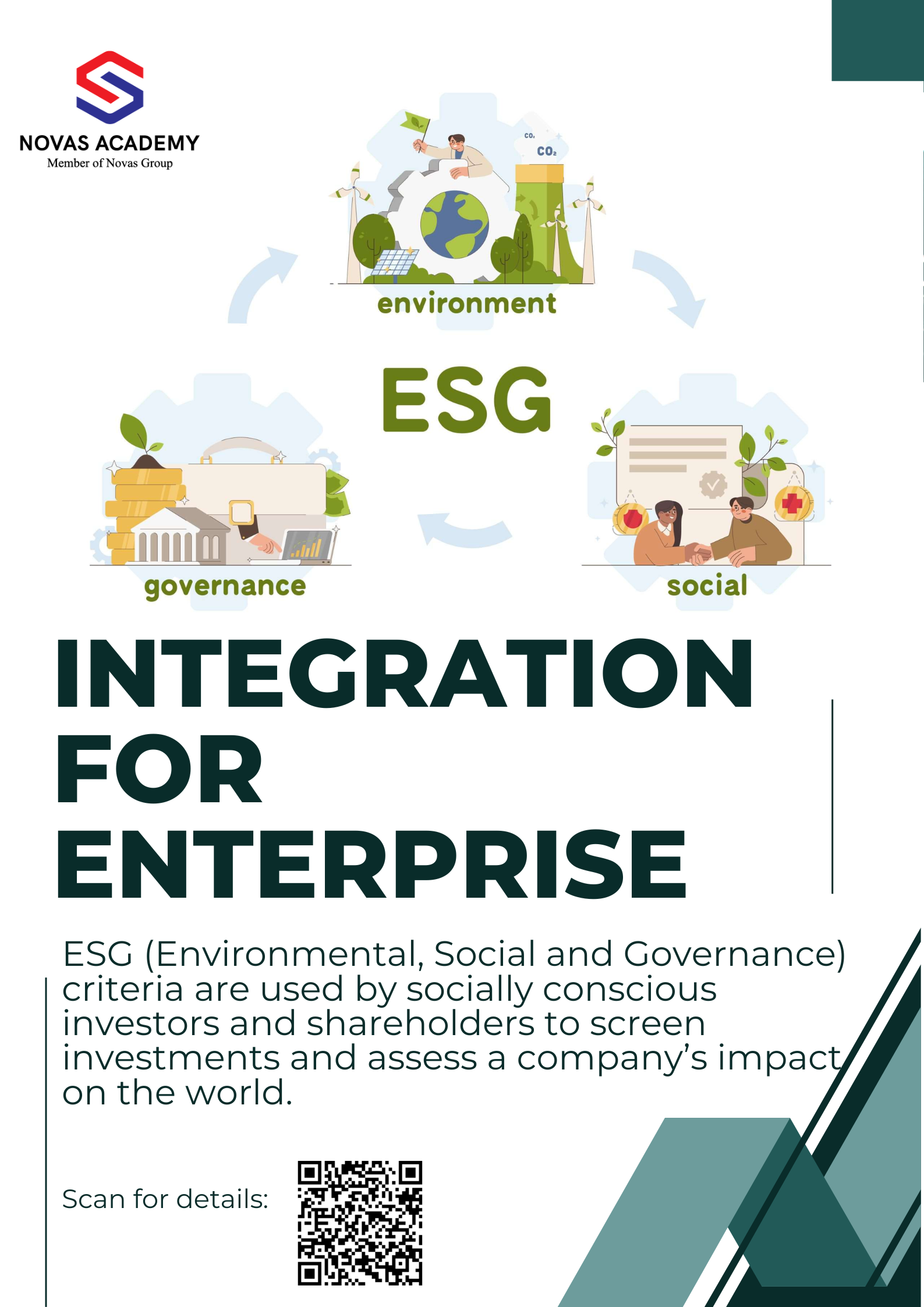 ESG Integration for Enterprise – Novas Academy