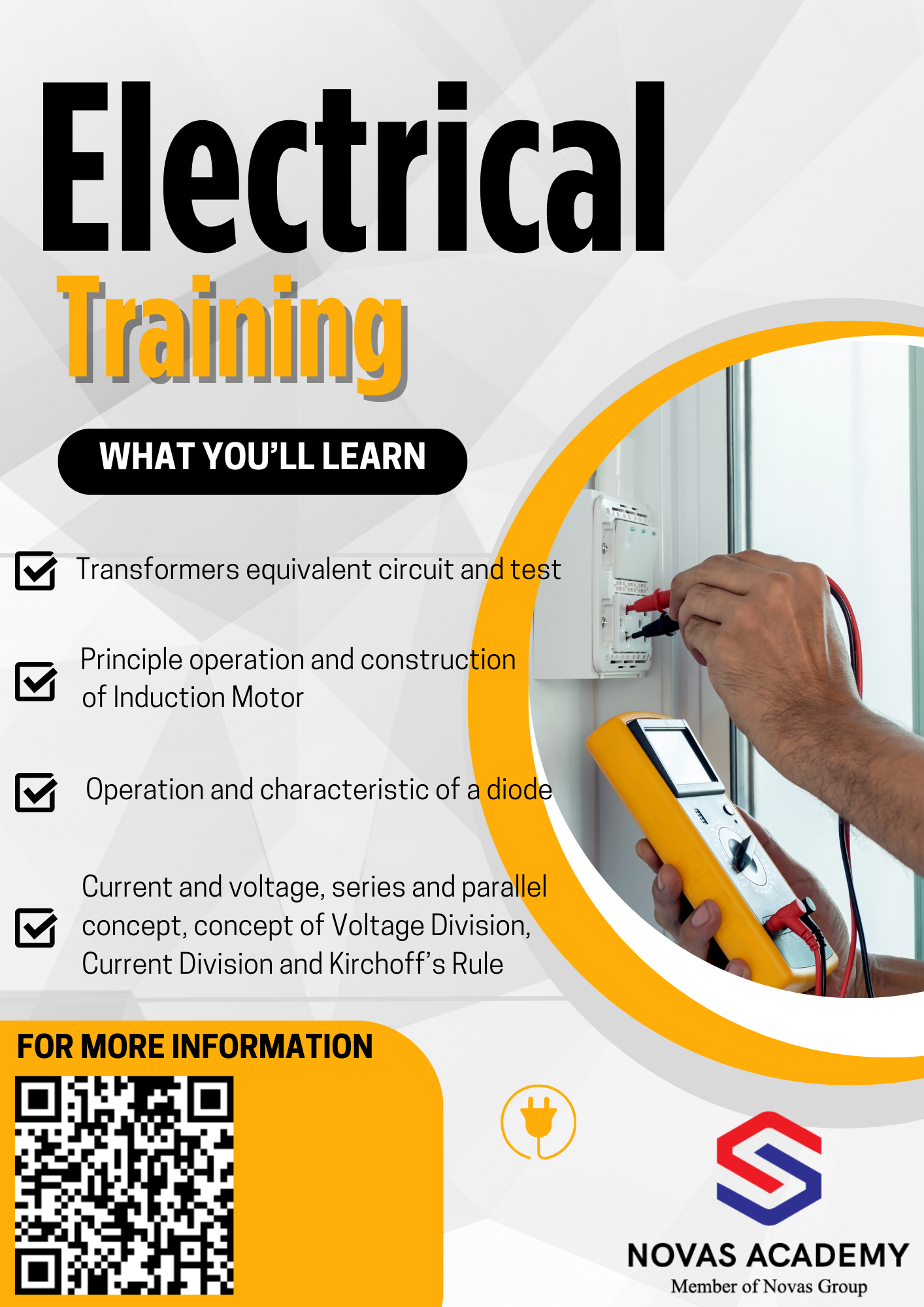 Electrical Training – Novas Academy