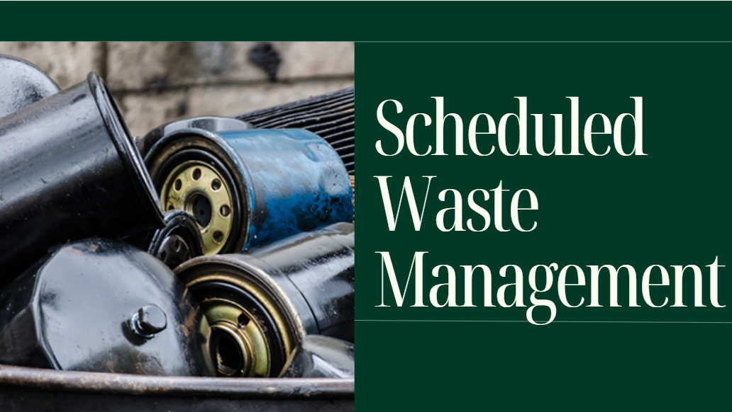 SCHEDULED WASTE MANAGEMENT – Novas Academy
